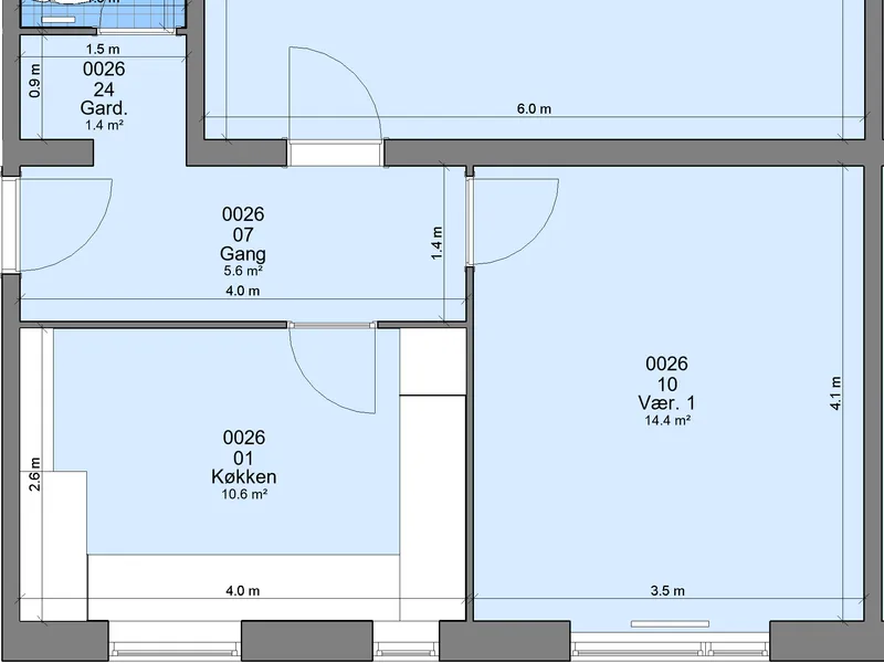 Valdemarsvej, Randers SØ - 2 værelses lejlighed i Randers SØ