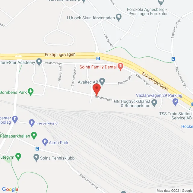 Schultzväg, Solna - 1 rums hus / radhus i Solna