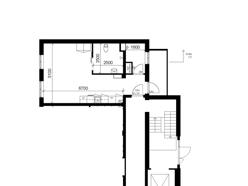 Absalonsgade, Aalborg - 1 værelses lejlighed i Aalborg