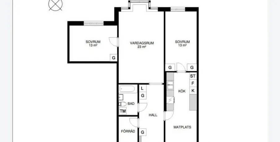Nya Tanneforsvägen, Linköping - 3 rums bostadsbyte i Linköping