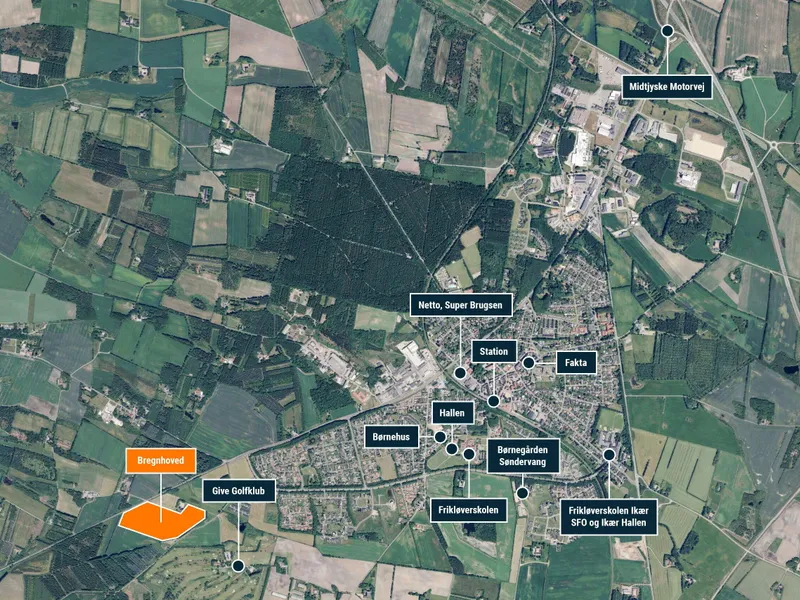 Ane Sørensens Vej, Give - 4 værelses hus / rækkehus i Give