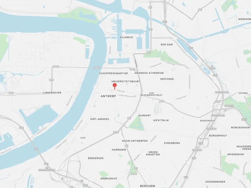 Wijngaardbrug, Antwerpen - 2 kamer appartement in Antwerpen