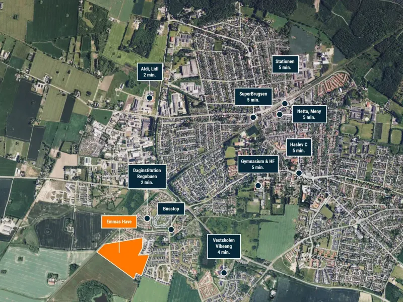 Egelunden, Haslev - 4 værelses hus / rækkehus i Haslev